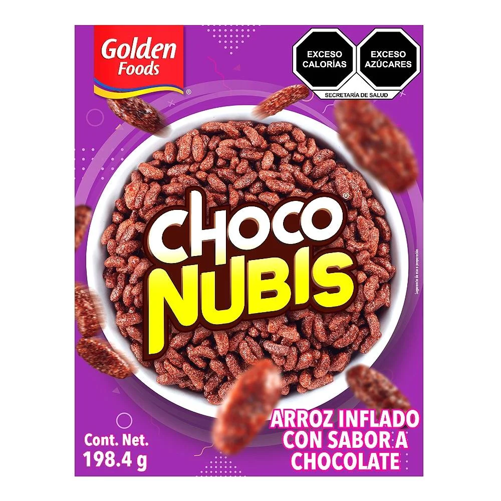 Choco Nubis GOLDEN FOOD 198,4 g | TiendaGoa